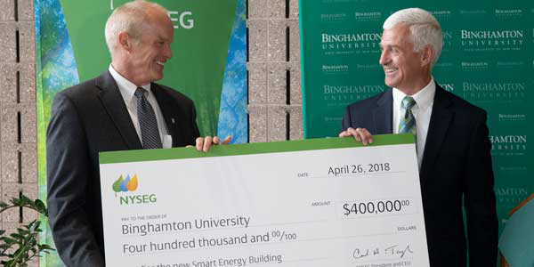 NYSEG grant enables energy efficiencies - Binghamton News