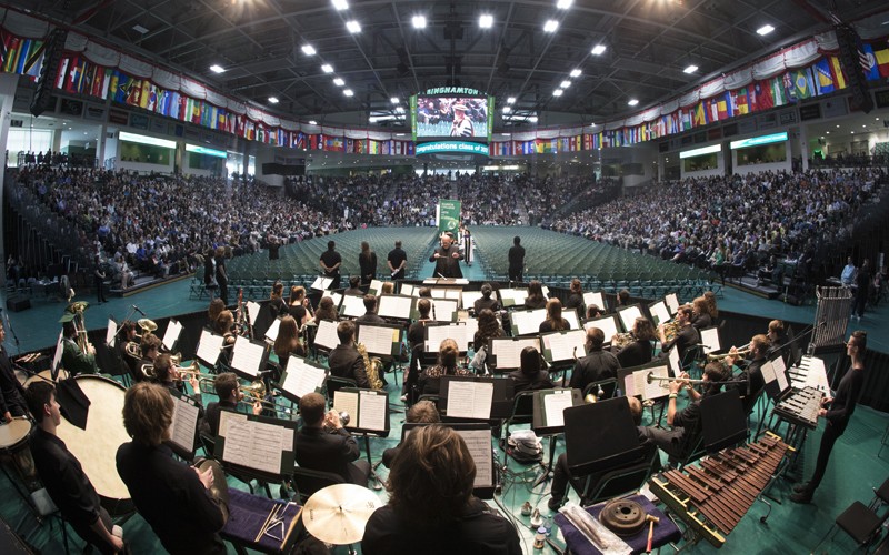 Student musicians, conductor are constant part of Commencement ...